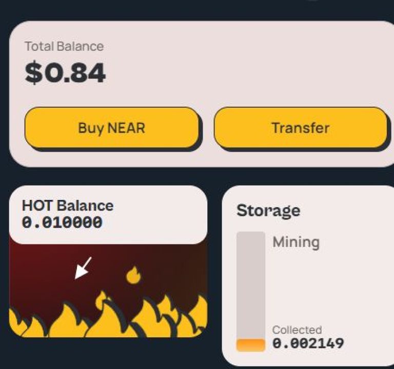 Near Wallet Mine Hot Как майнить Hot и вывести на биржу Insidepc