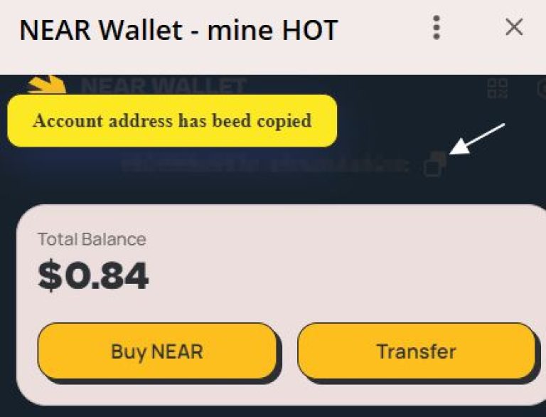Near Wallet Mine Hot Как майнить Hot и вывести на биржу Insidepc